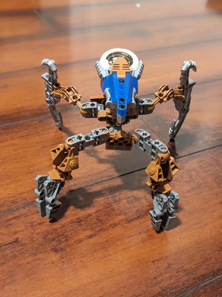 LEGO BIONICLE: Zadakh (8617), 100% Parts Complete And Instructions ...