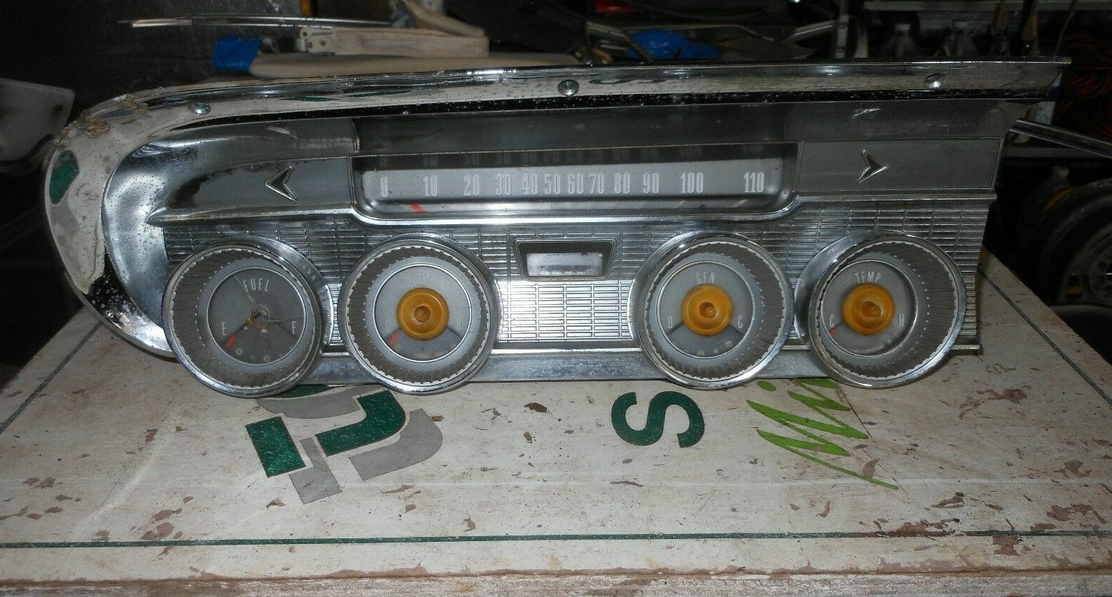 1963 Mercury Meteor Speedometer Instrument Cluster | eBay