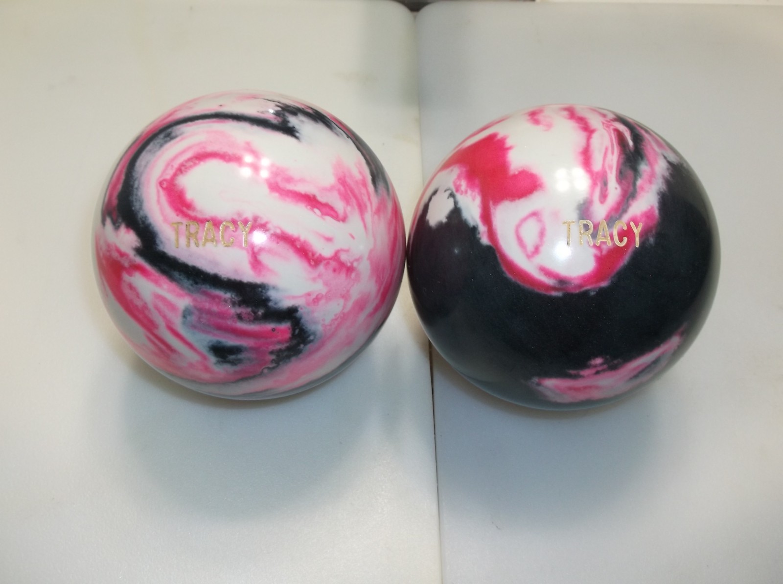Duckpin Balls/REFINISHED/Epco Paramount's/4 & 7/8"/3lbs 8.40oz/Perfect ...