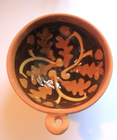 Alan Frewin Millhouse Slip Pottery Dish Acorns With Handle Bowl 11 Cm ...