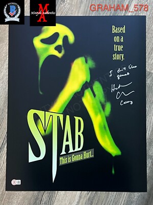 Heather Graham autographed signed 16x20 photo Scream Beckett COA Casey ...