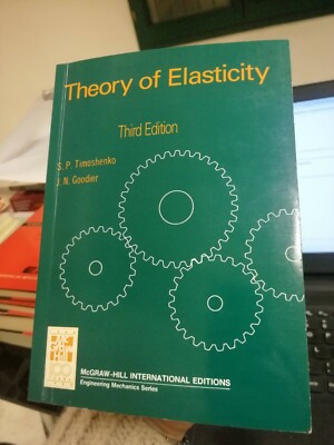 Theory of Elasticity Timoshenko Goodier McGraw-Hill 1988 | eBay