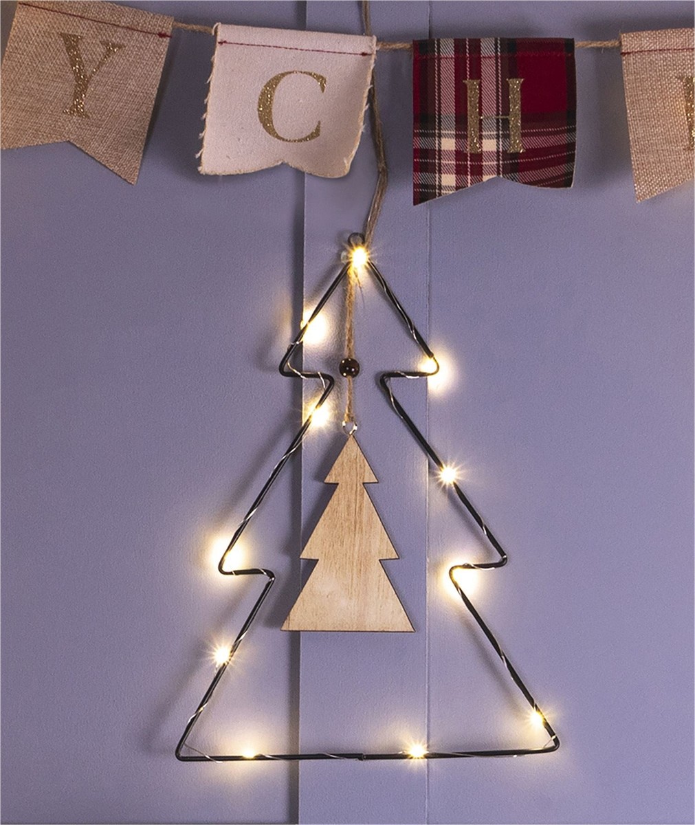 Metal Frame Outdoor Christmas Tree Factory Christmas Tree Lights Led