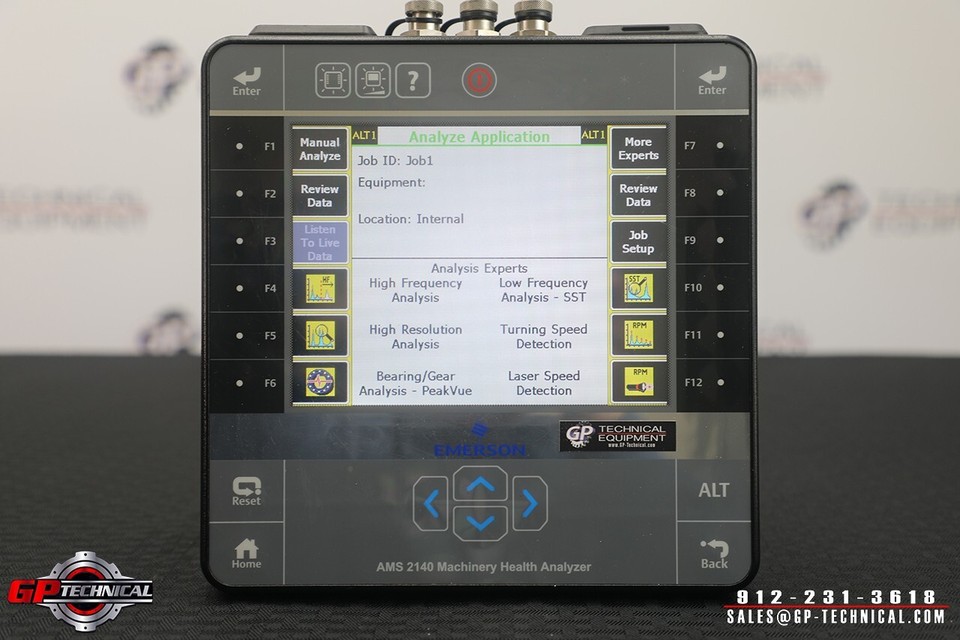 Emerson CSI/AMS 2140 Machine Health Analyzer - Olympus GE Waygate Fluke ...