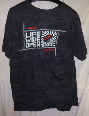 Life Wide Open Live and Tell CBoysTV Black Camo t Shirt XL | eBay
