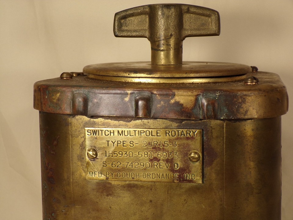 Ordnance Switch Mfg. Couch Ordnance Explosive Detonator Blasting ...