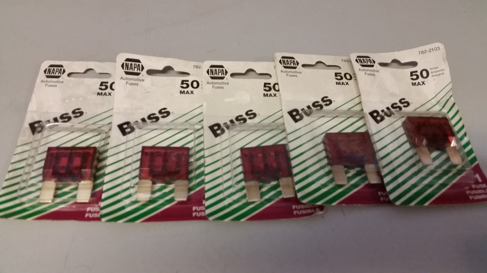 NAPA Fuse 50 AMPS 782-2103 Lot of 5 | eBay