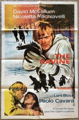 David McCallum Machiavelli RAVINE 1970 27x41 Org Movie Poster 1166 | eBay