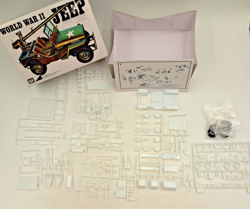 MPC World War II Jeep US Army Vehicle 1:25 Model Kit MPC785L/12 | eBay