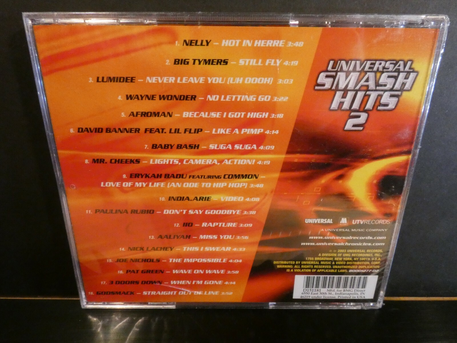 UNIVERSAL SMASH HITS - Universal Smash Hits 2 (NEW - STILL SEALED CD ...