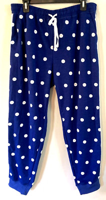 WOMENS LULAROE JAX JOGGERS DARK BLUE & SNOWMAN FACE PRINT, SIZE XL ...