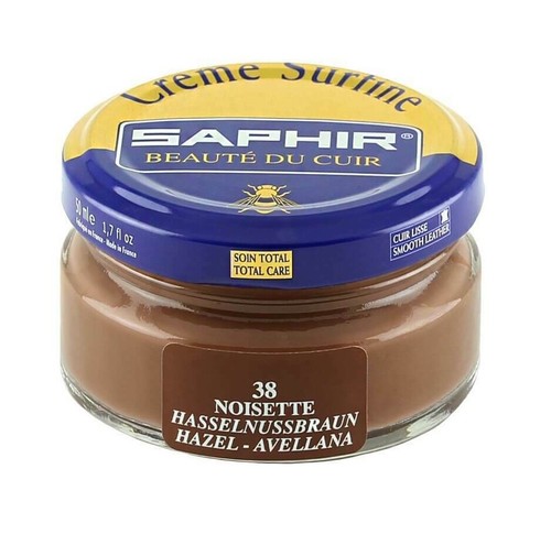 SAPHIR Cream Polish Shoe Boot Leather nourishing Beaute du Cuir Surfine ...