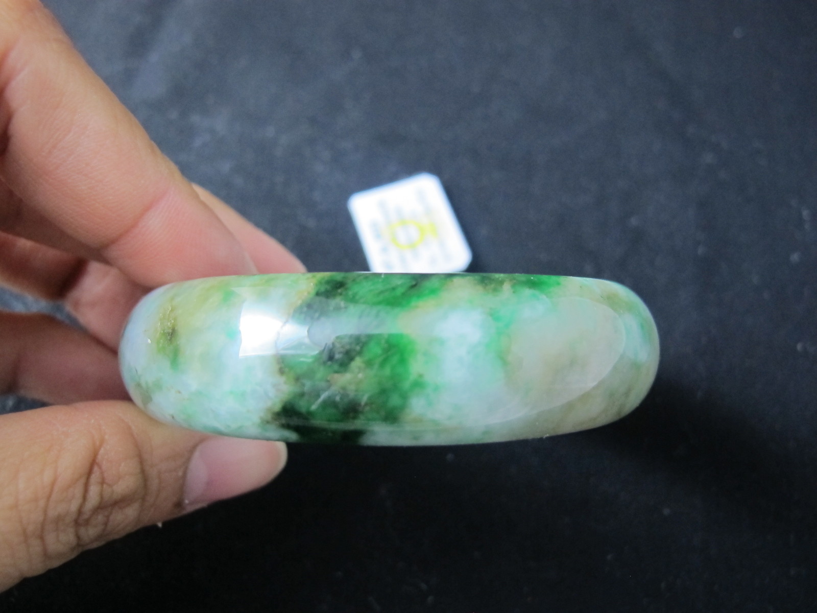 Jadeite Bangle - Grade A With Test Certificate | eBay