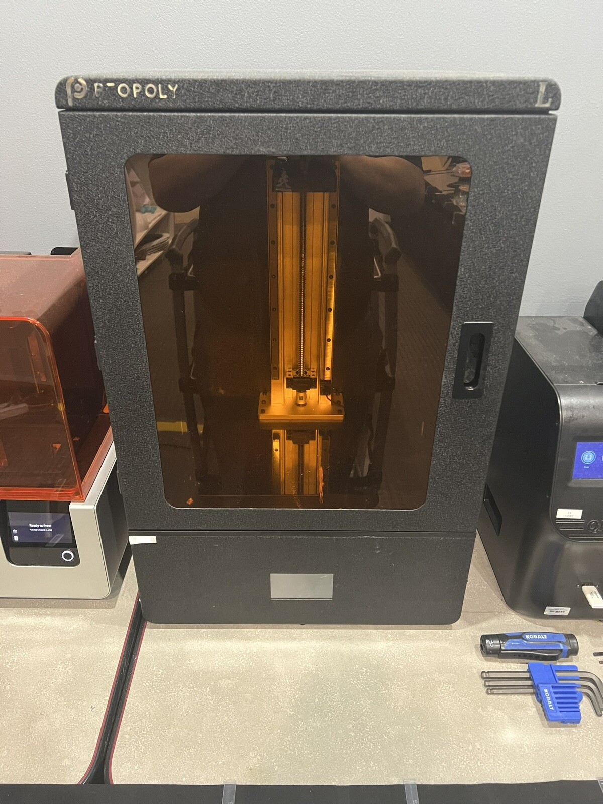 Peopoly Phenom Large-Format MSLA 3D Printer - Used in great working ...