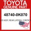 TOYOTA GENUINE OEM 48740-0K070 ROD ASSY, REAR LATERAL CONTROL ...