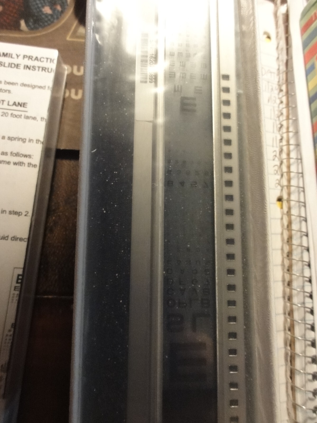 NEW Stereo Optical (for Reichert) Chart Slide Pictures E's C Pic Eye ...