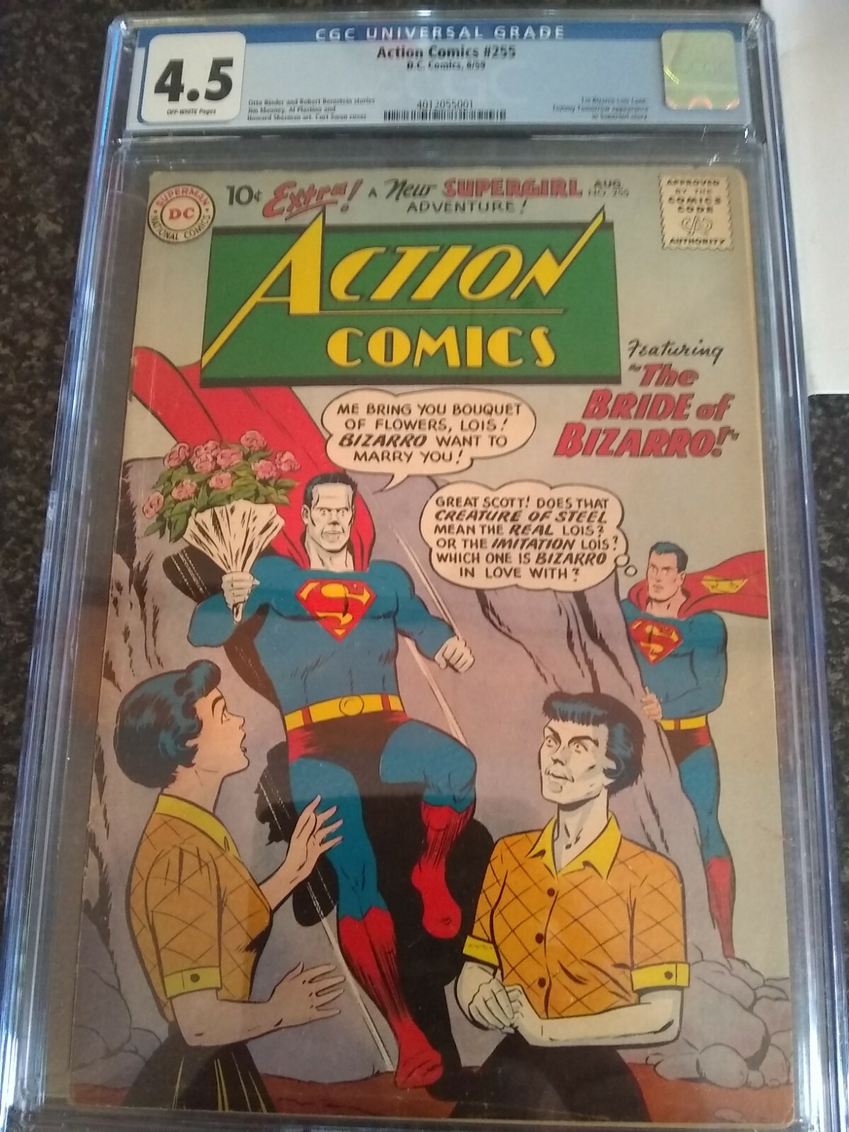 action comics 255/cgc 4.5 | eBay UK