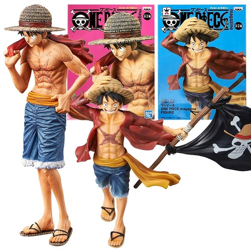 BANPRESTO ONE PIECE Magazine FIGURE vol.2 Monkey D. Luffy Color 2 Types ...