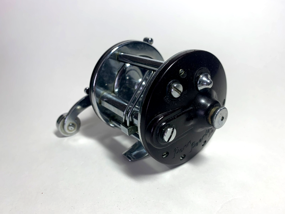 Vintage Late 1950's Black Penn Peerless #9 Level Wind Reel with Box | eBay