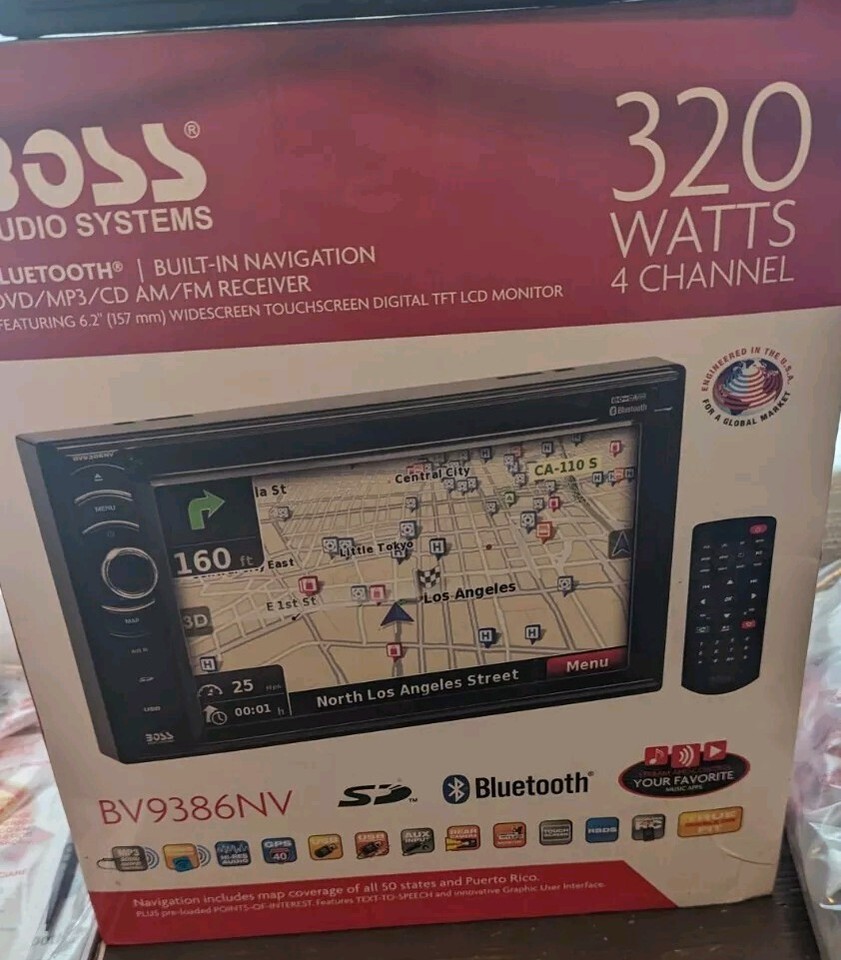BOSS Audio Systems BV9386NV GPS Car Audio Stereo System Open Box New ...