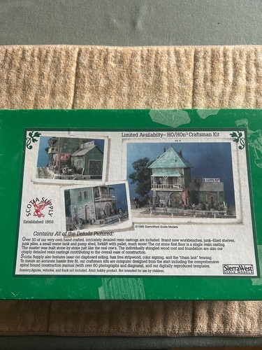 HOn3/HO--SIERRA WEST--SCOTIA SUPPLY--NEW | eBay