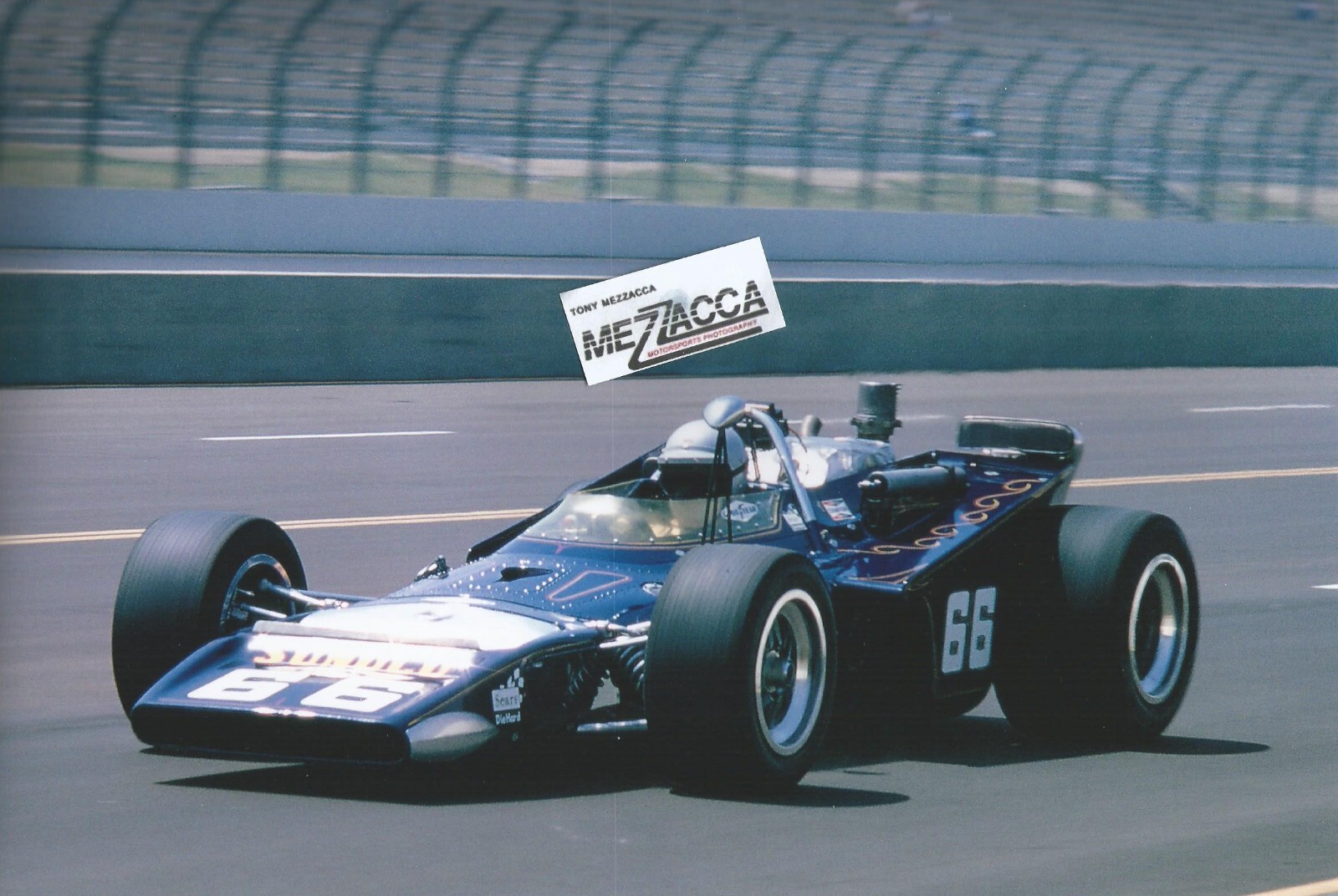 MARK DONOHUE SUNOCO LOLA 70 USAC CALIFORNIA 500 ONTARIO MOTOR SPEEDWAY ...