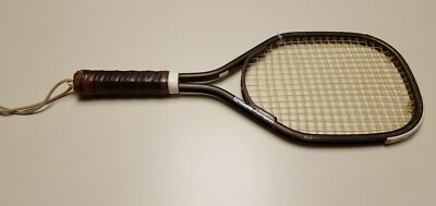 WILSON AGGRESSOR RACQUETBALL RACKET BROWN RECTANGULAR FACE | eBay