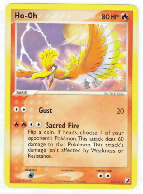 POKEMON • HO-OH CARTA RARA • EX UNSEEN FORCES 27/115 NMINT ORIGINAL | eBay