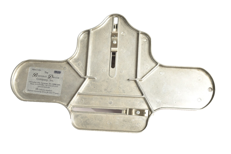 BRANNOCK DEVICE - Combination Male/Female Shoe Sizer -Metal Foot ...