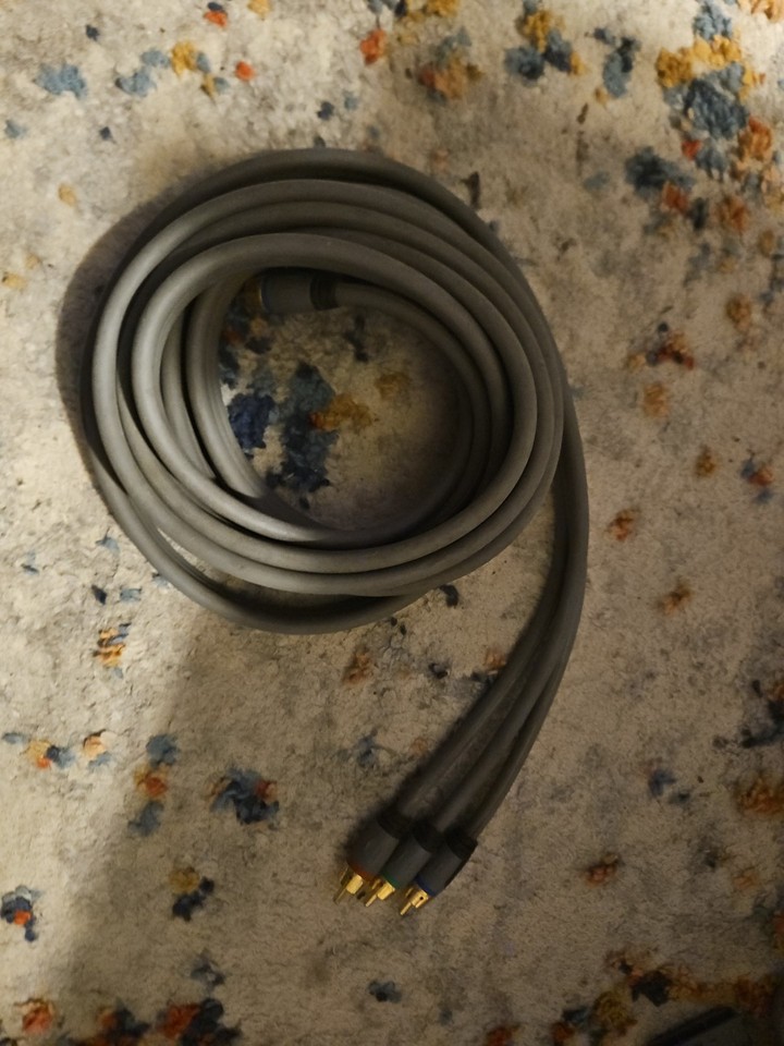 4FT Rocketfish RCA Red Green Blue Component Cable Cord for Video TV VCR ...