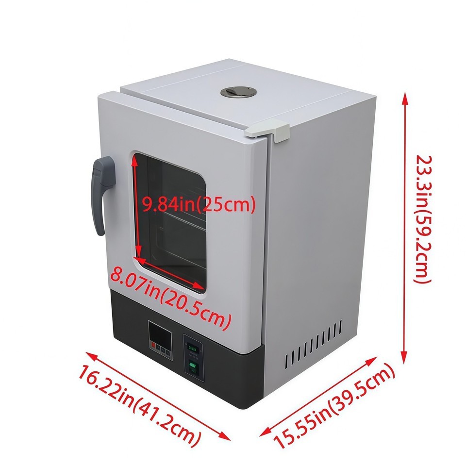 Lab Electrothermal Blowing Dry Box Drying Oven 20L Air Convection 110V ...