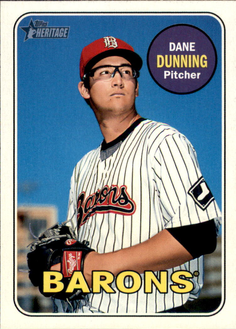 2018 Topps Heritage Minors #58 Dane Dunning | eBay