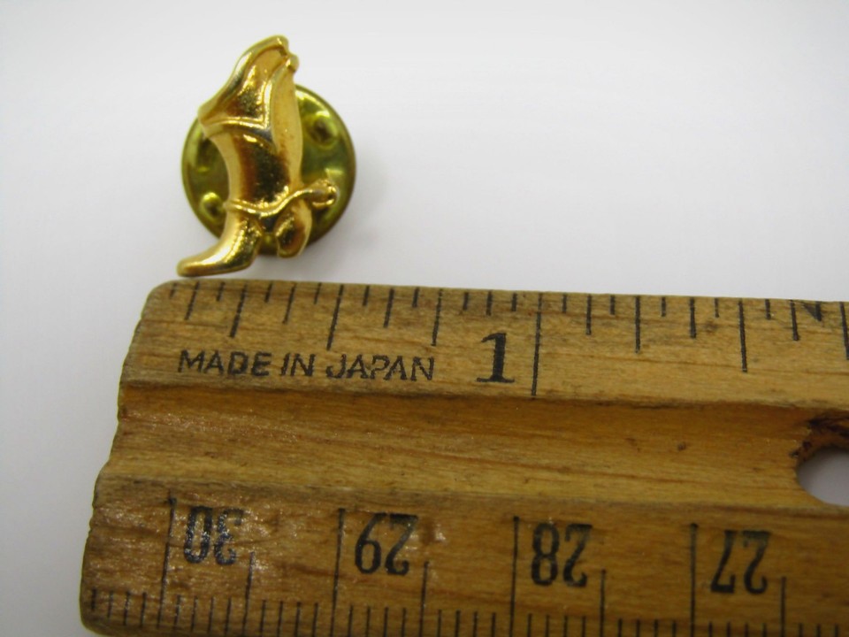 Vintage Collectible Pin: Cowboy Boot of Spurs Gold Tone | eBay