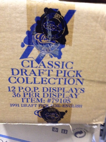 SEALED 1991 CLASSIC DRAFT PICK 4 SPORT BOX HOCKEY BASEBALL BASKETBALL ...