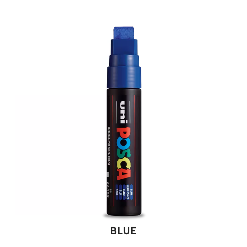 UNI POSCA PC-17K Single Water-based Paint 15MM Chisel Tip Marker ...