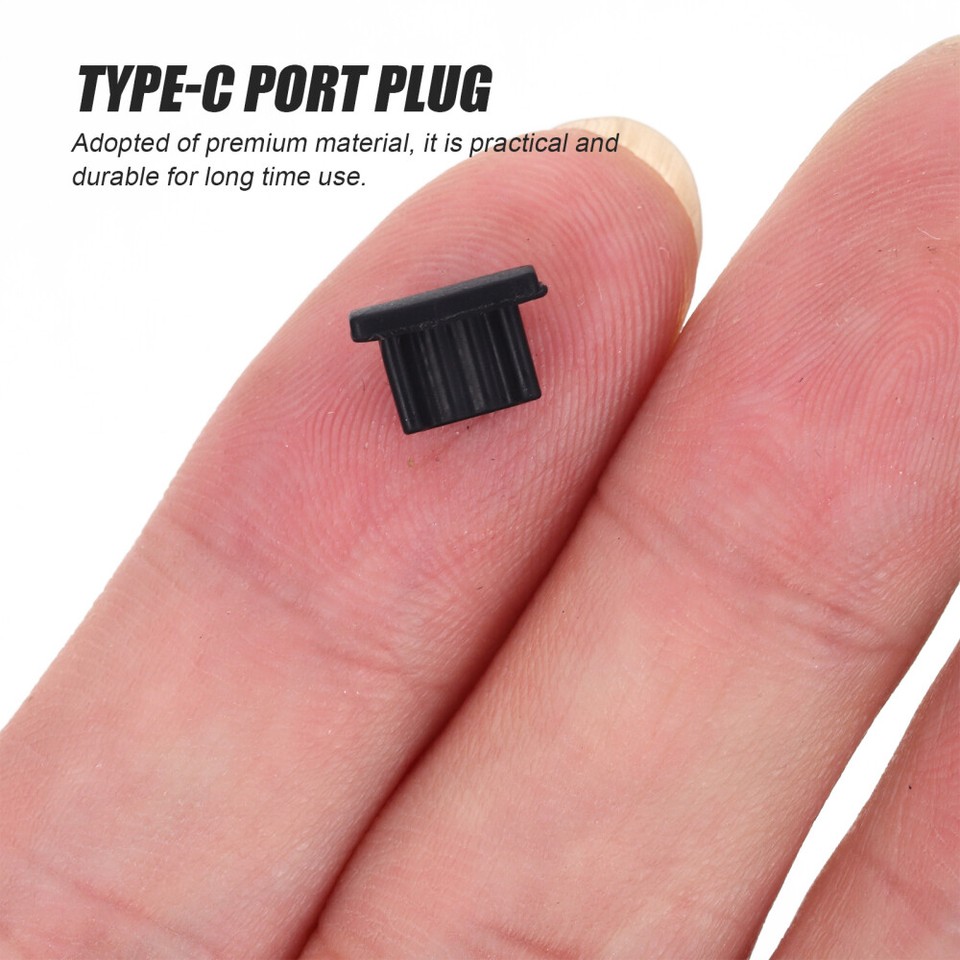 5 Pack Mobile Dust Plugs Charging Port Protector Micro USB Cover | eBay UK