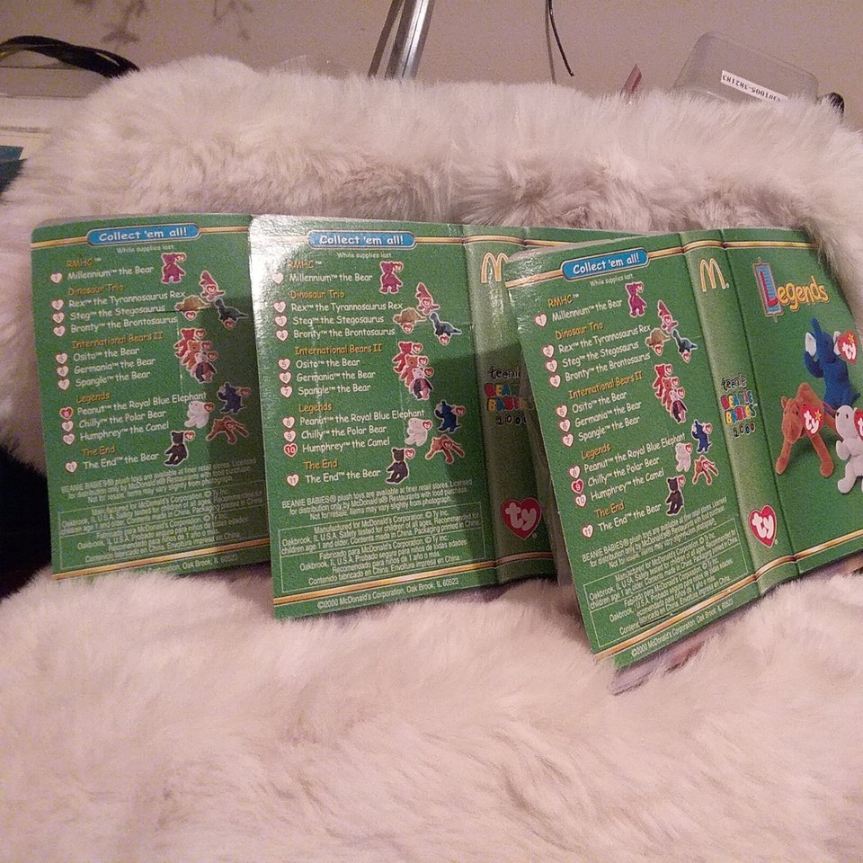 McDonald's Vintage 1994/1995 TY Legends | eBay