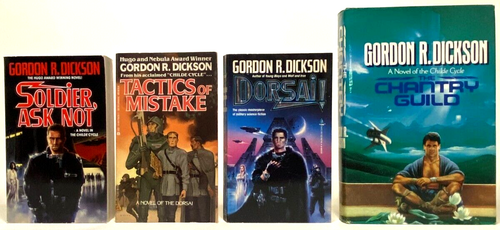 GORDON R. DICKSON Lot Soldier Ask Not Dorsai Tactics Of Mistake Chantry ...