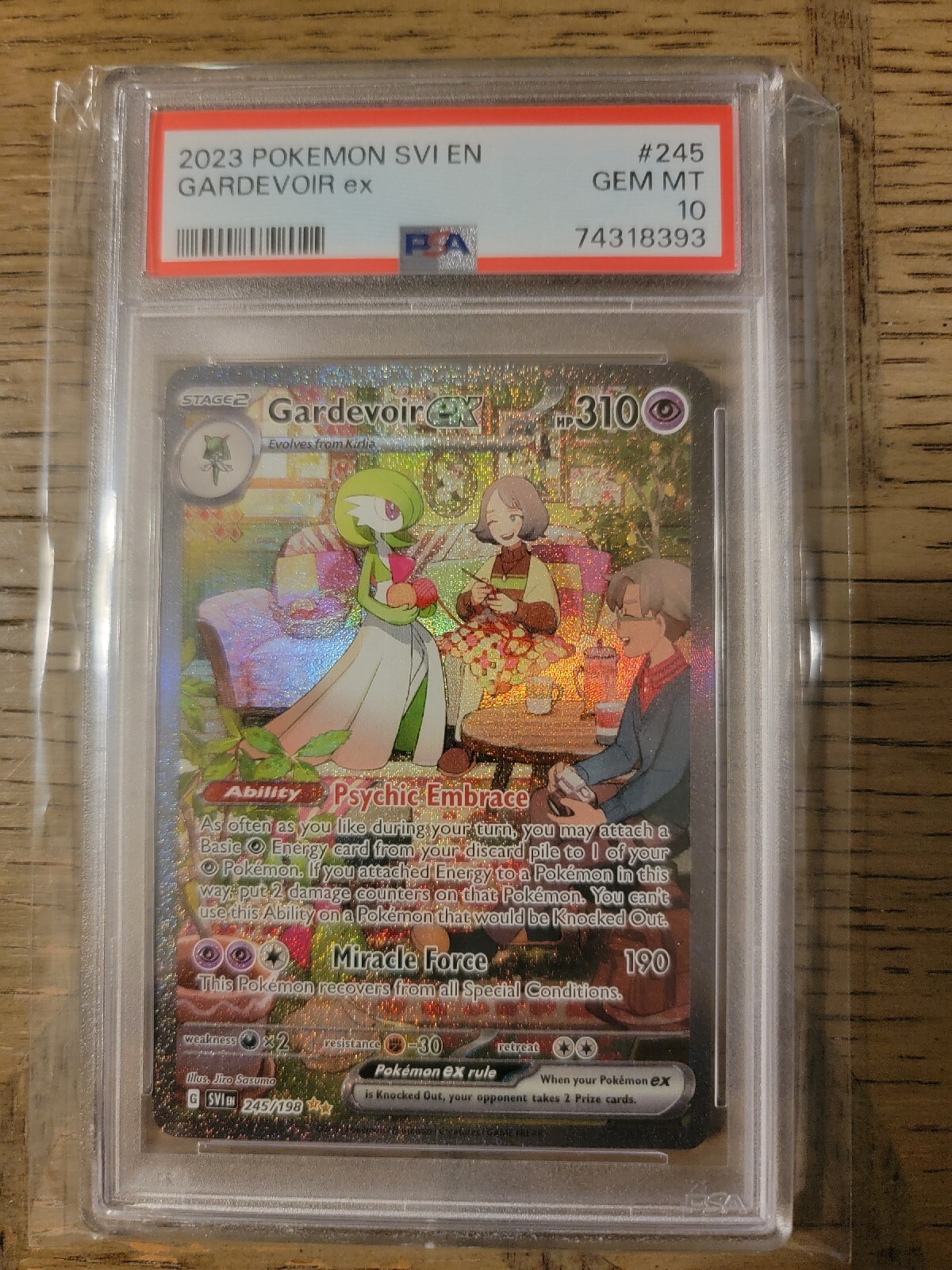Gardevoir ex 2023 Scarlet & Violet #245/198 Special Illustration Rare ...