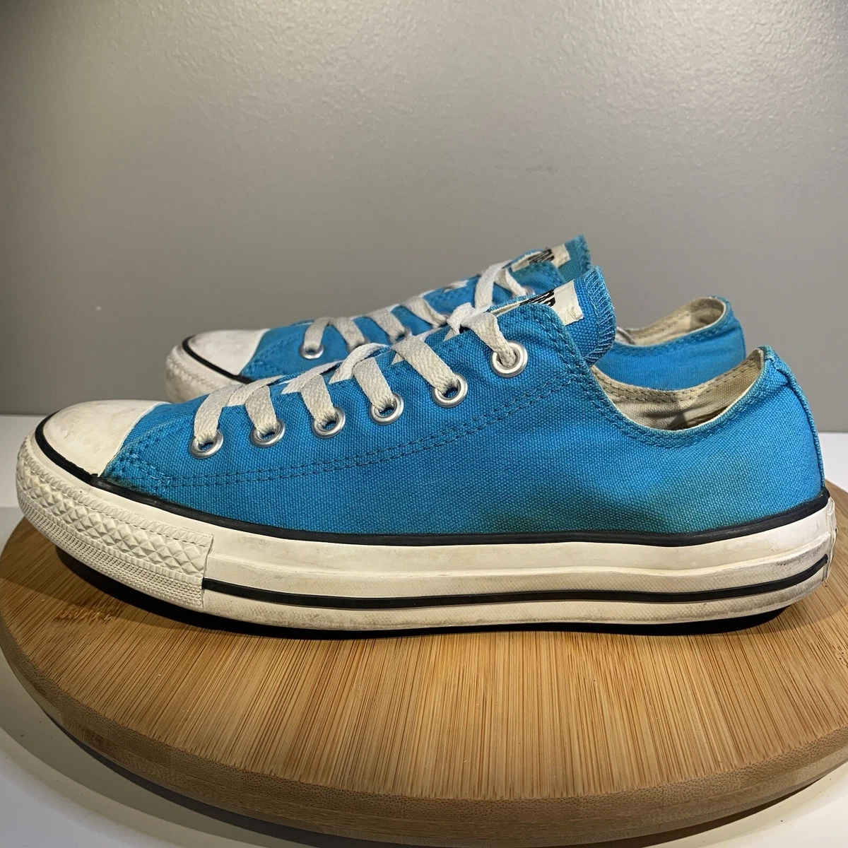 Converse All Star Low Tops Neon Blue