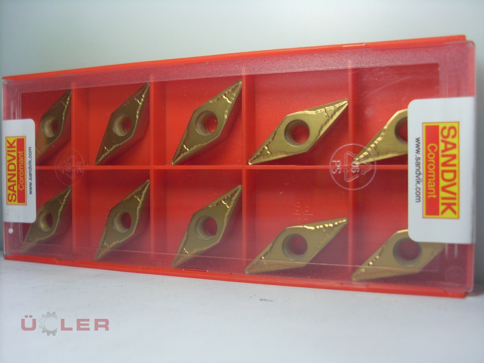 10 X SANDVIK VBMT 160404-MF 2015 WENDESCHNEIDPLATTEN CARBIDE INSERTS | eBay