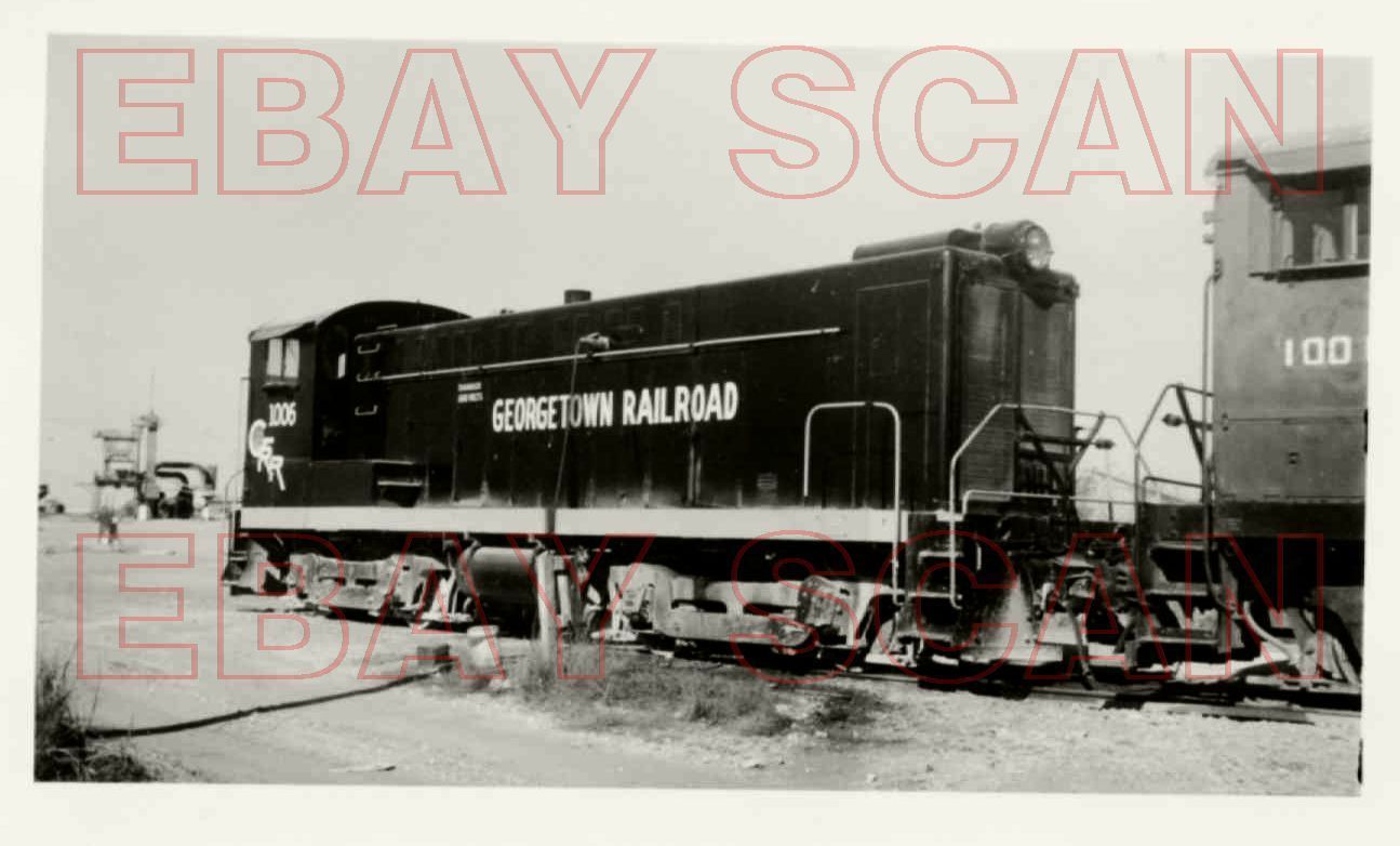 8F119 RP 1972 GEORGETOWN RAILROAD CO LOCO # 1006 GEORGETOWN TX | eBay