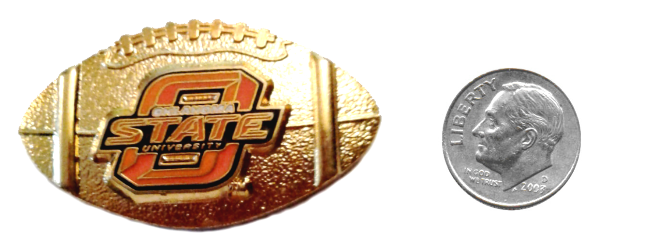 OK State Cowboys Pins Oklahoma State University Pin Football OSU NCAA ...