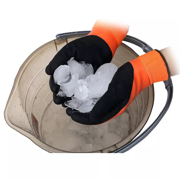 THERMAL INSULATED WINTER WARM WATERPROOF WORK GLOVES FREEZER COLD ...