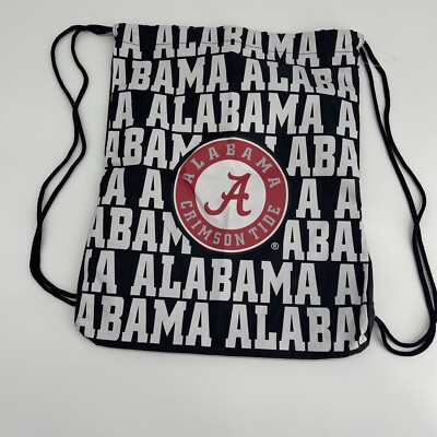 ALABAMA ROLL TIDE LICENSED GRAPHIC NYLON BACKPACK BAG SACK ROBIN RUTH ...