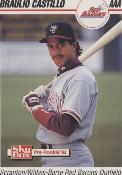 1992 SkyBox Pre-Rookie - AAA Packs Braulio Castillo #218 (RC) for sale online | eBay