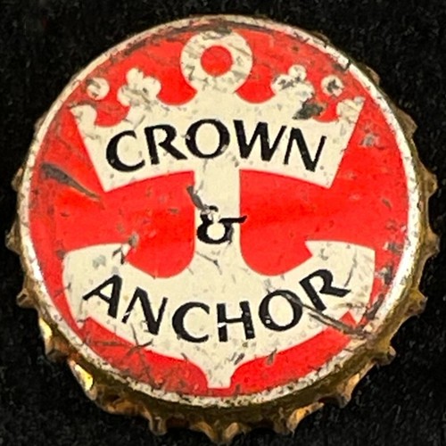 CROWN & ANCHOR CORK LINED BEER BOTTLE CAP MOLSON MONTREAL QUEBEC CANADA ...