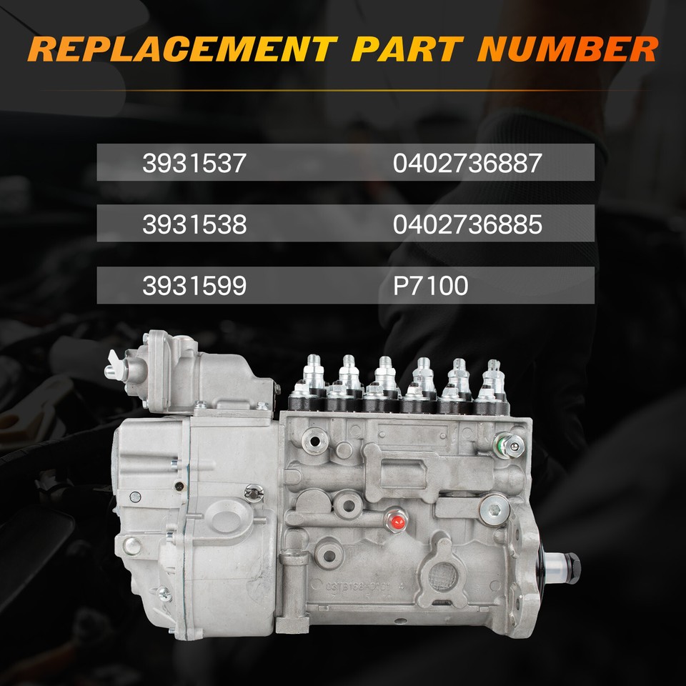 P7100 Fuel Injection Pump 3931537 3931538 For 1994-1998 Dodge Cummins 5 ...