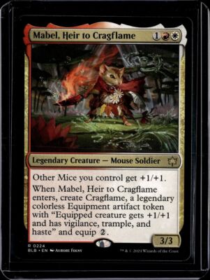 Mabel, Heir to Cragflame - 224 - BLB - NM - MTG Magic the Gathering | eBay
