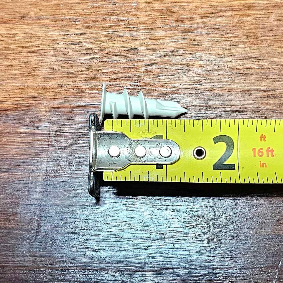 *BULK* 600x Self Drilling 60 Lbs Threaded Drywall Plastic Anchors For ...